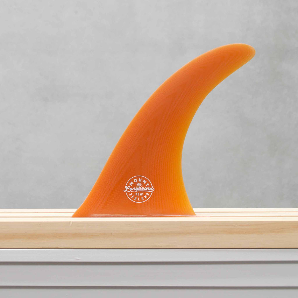 Sunburnt Orange Longboard Fin – Mount Longboards