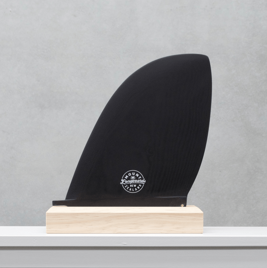 1965 Big Fat D Fin - Kona Black | Mount Longboards